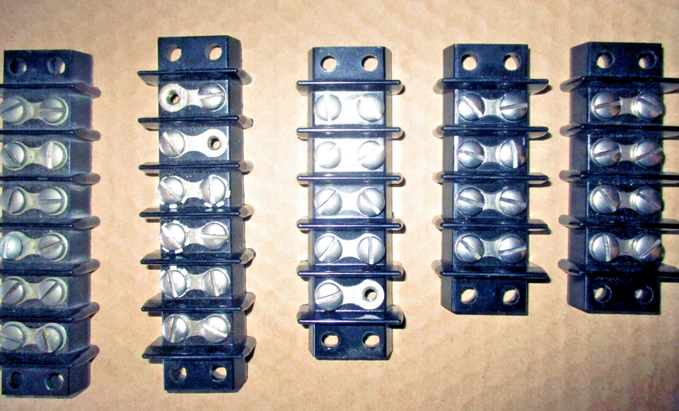15 Assorted CINCH JONES Terminal Blocks w/12 extensions | eBay