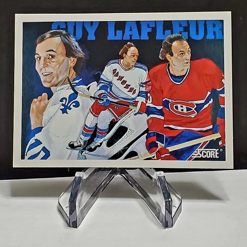 Guy Lafleur #293 Score Canadian A Hall of Famer NHL Hockey Card | eBay