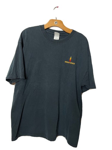 Absolut Vodka Apeach T-Shirt Black XL Embroidered Cocktail Spirits ...