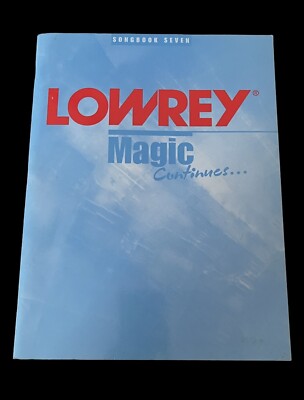 LOWREY MAGIC ORGAN COURSE: Magic Continues Songbook Seven | eBay