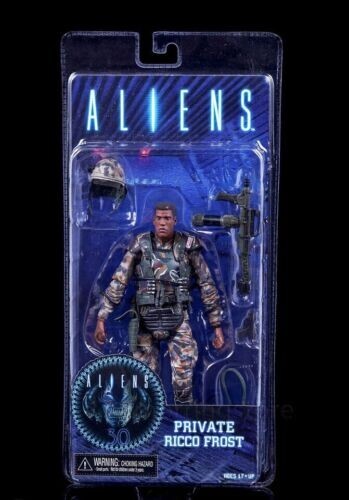 NECA 7" Aliens Private Ricco Frost Marine Alien Series 9 Action Figure ...