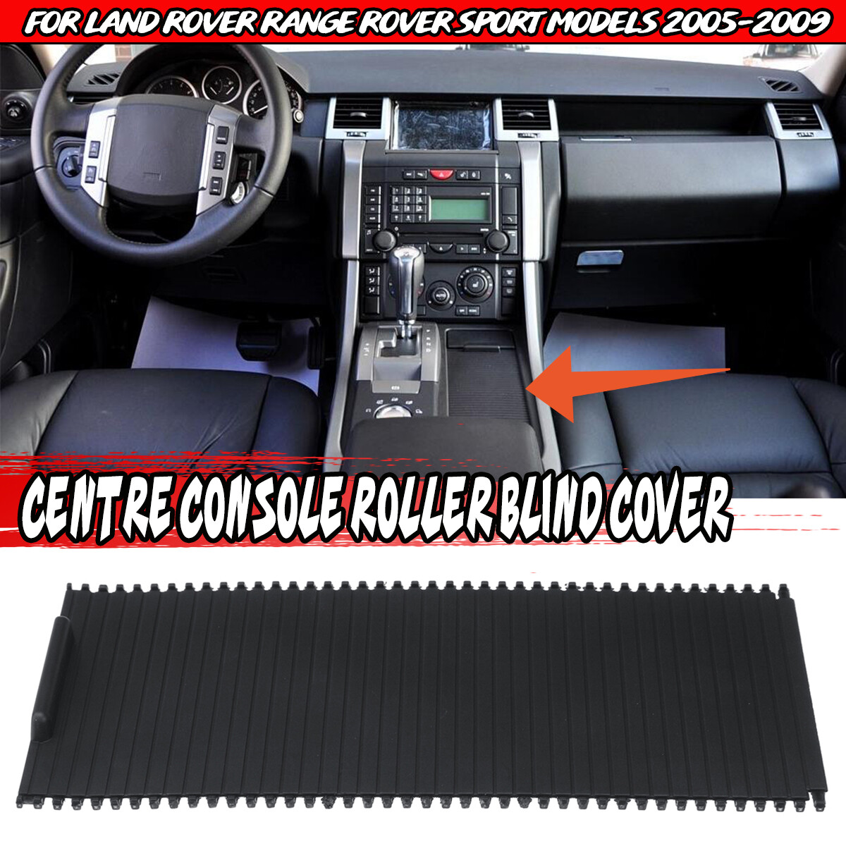 Fit For Land Rover Range Rover Centre Console Roller Blind Cover 2005 ...
