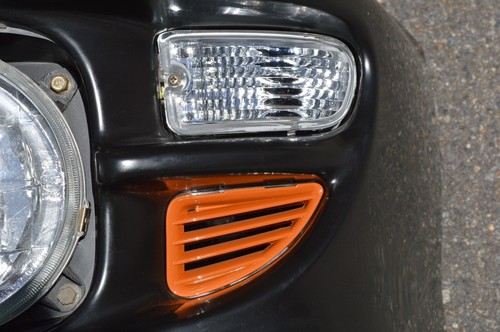 GENUINE SUBARU WRX LH FRONT BUMPER BAR ORANGE VENT 99- 00 GC8 GF8 ...