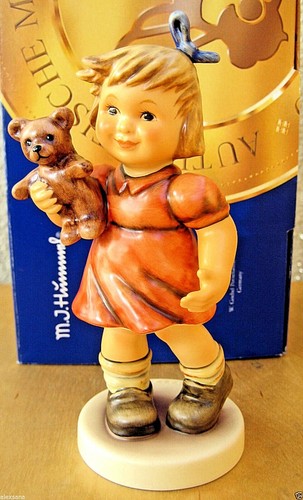 Hummel Figurine "SHALL WE DANCE" HUM #2177 TMK8 Goebel Germany TEDDY ...