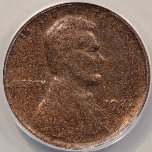1922-D Lincoln Cent "Weak D, Die 3" ANACS EF-40 Details | eBay