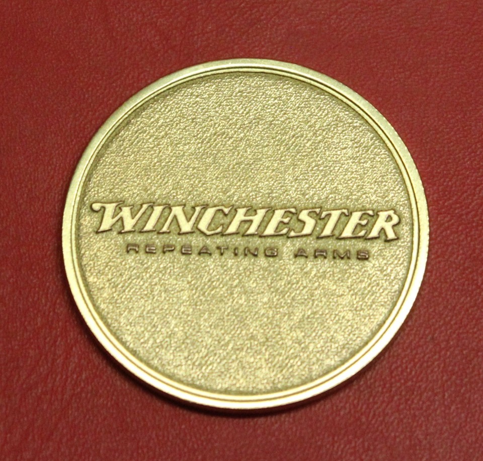 Winchester Display Case Bronze Medallion / Coin | eBay
