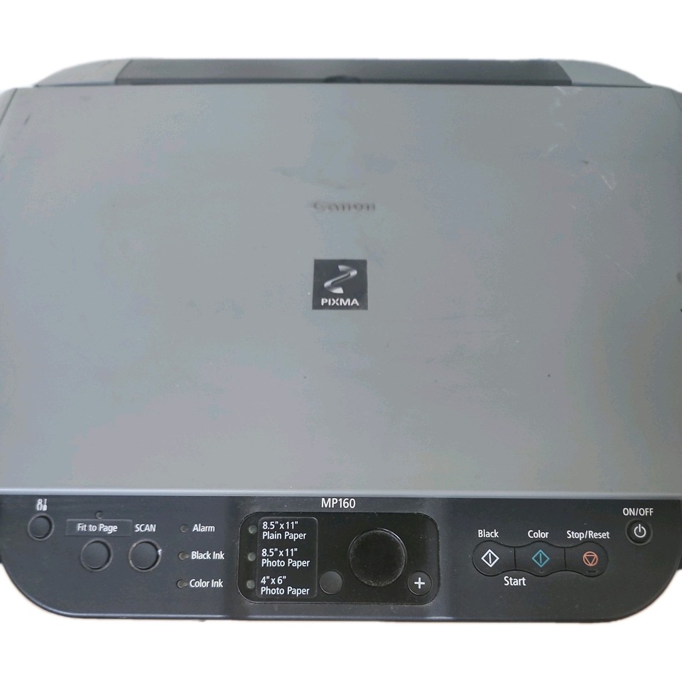 Canon Pixma MP160 Campact and Stylish All In One Photo Printer- good ...