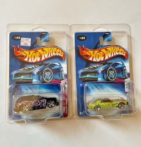 Hot Wheels Cars Crank Itz Cadillac Tag Rides 1968 Cougar Lot of 2 2004 ...