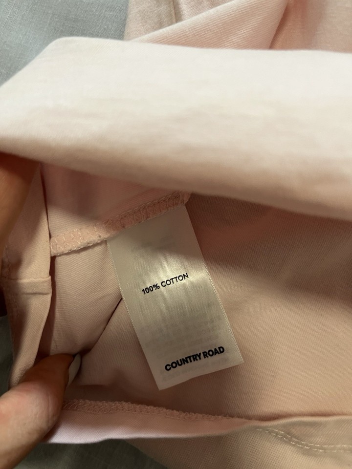 Country Road Ladies Light Pink Tshirt / Size XS | eBay Australia