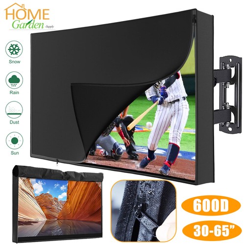 30"-55"-65" Waterproof Outdoor TV Cover 600D Weatherproof Television ...