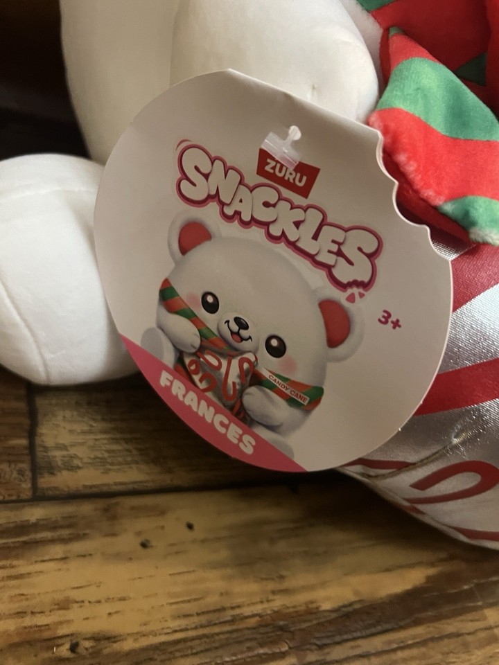 Zuru Snackles Super Sized Plush Toy NWT - Frances 14" | eBay