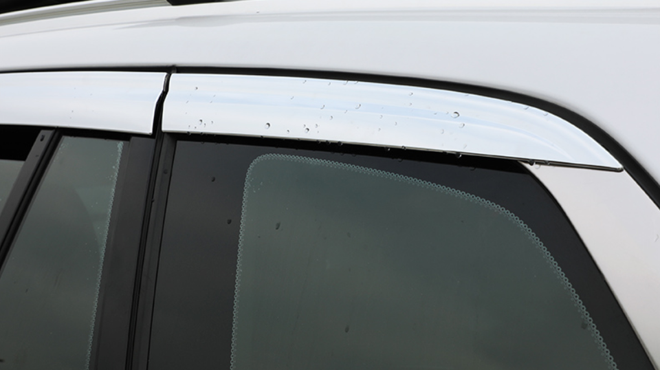 For BMW X3 G01 2018-2019 2020 2021 ABS Chrome Side Window Visor Vent ...