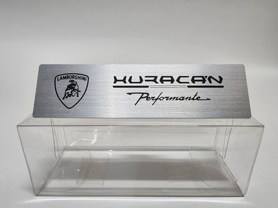 1/18 Lamborghini MURCIELAGO AVENTADOR HURACAN Metal Plaque for Autoart ...