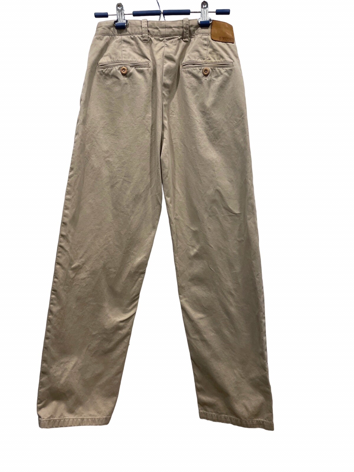 David Chu Lincs Selvage Khaki pants mens 30x32(30) H… - Gem