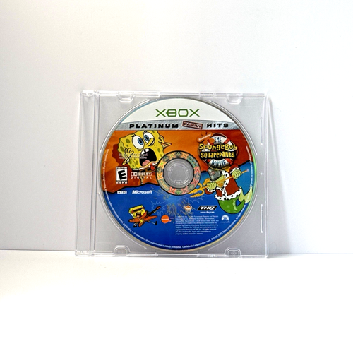 The SpongeBob SquarePants Movie Original Xbox VGC Disc Only Tested Free ...