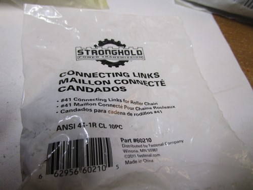 Stronghold® #41 Single Strand 0.500" Pitch Steel Spring Clip Connect ...