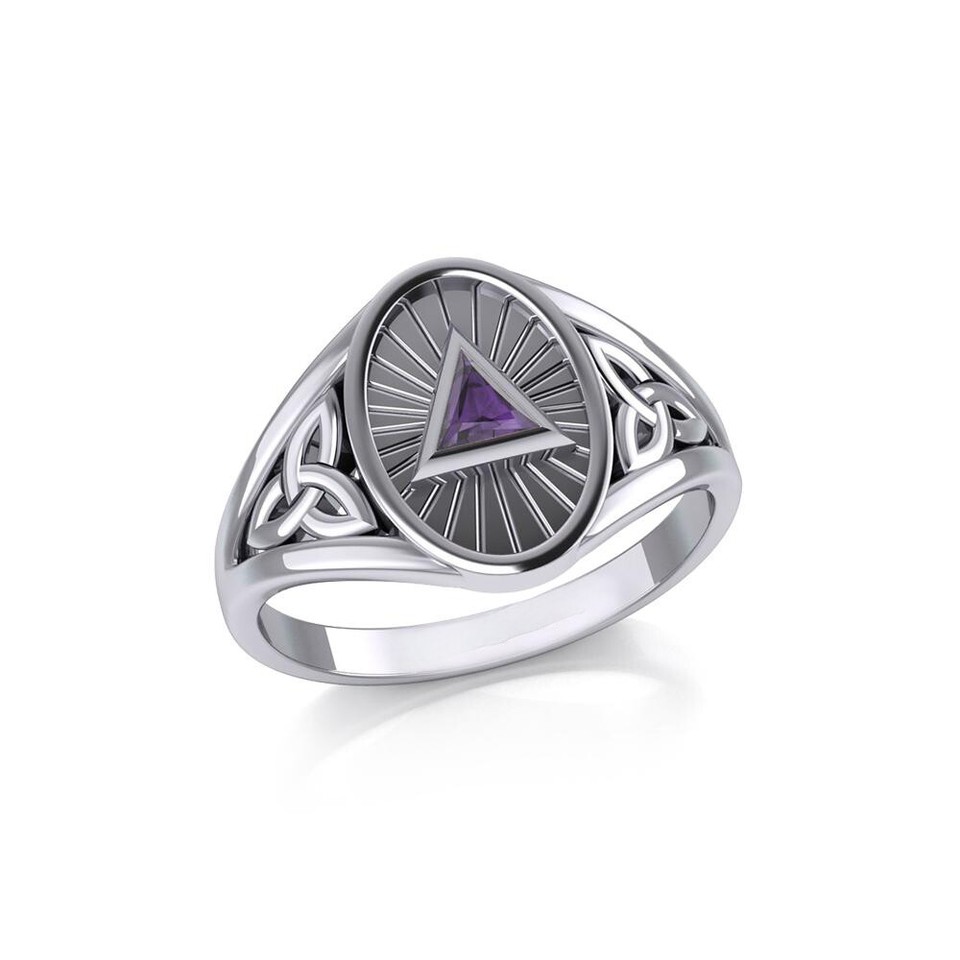 AA Recovery 925 Sterling Silver Ring Sobriety Fine Alcoholics Anonymous ...