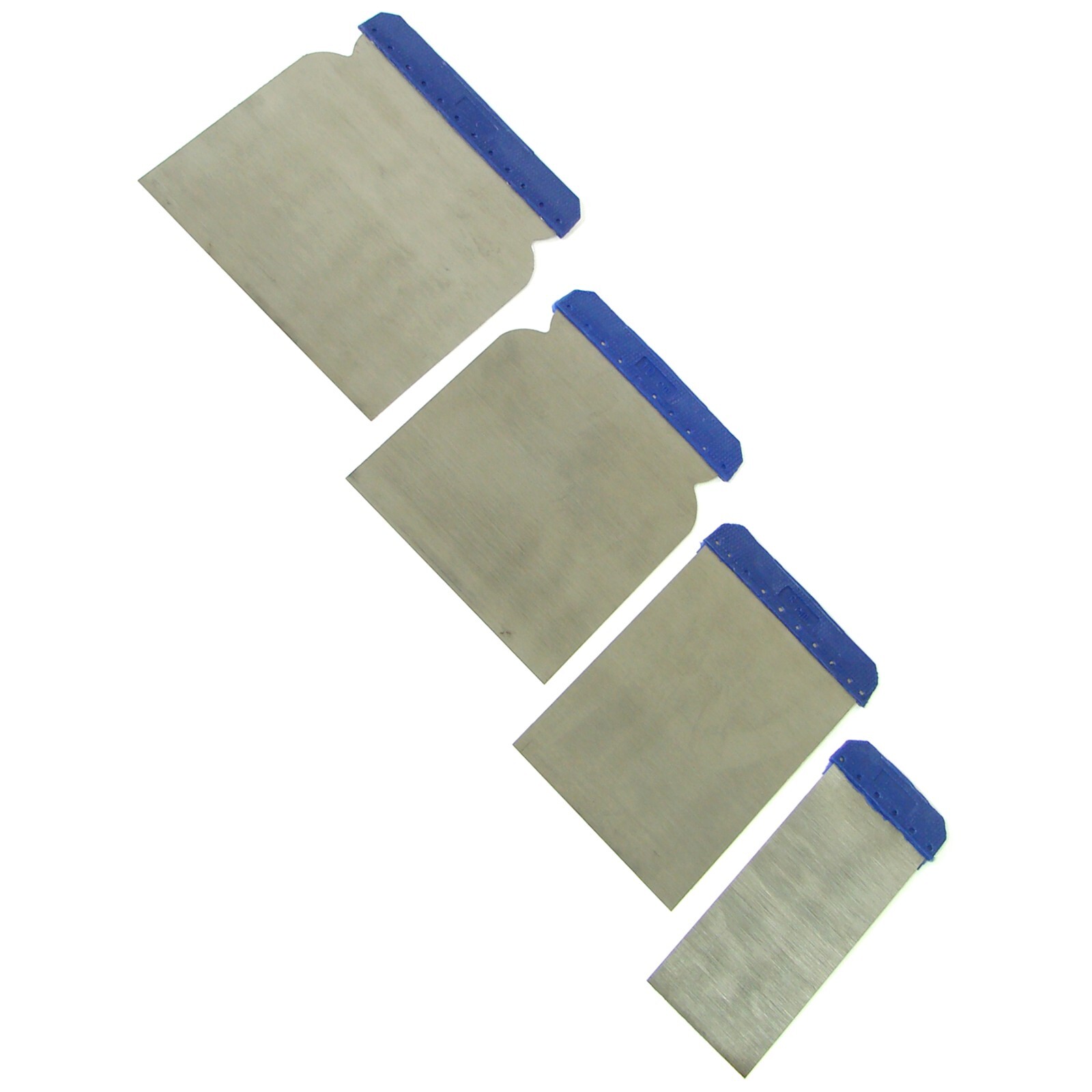 4 x Filling Knives Metal Putty Spatulas Scraper Crack Filler Applicator ...