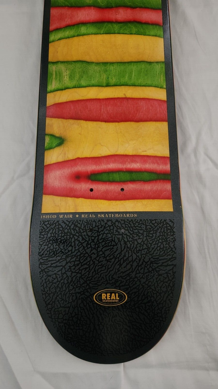 *NEW* Real Skateboards Ishod Wair Skateboard Deck 8.06" *READ* | eBay