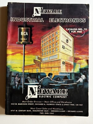 1960 Newark Electronics Catalog #70 Test Equipment Industrial ...