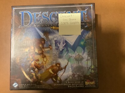 Descent Journeys in the Dark 2nd Edition Core Box Complete | eBay