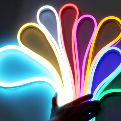 50/100/150/330ft Flex LED Neon Rope Light Xmas Party Home Bar Decor ...