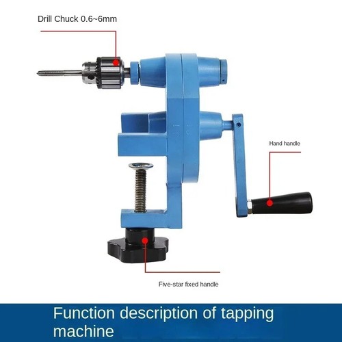 Precision Manual Miniature Small Dental Trimmer Hand Crank Tapping ...