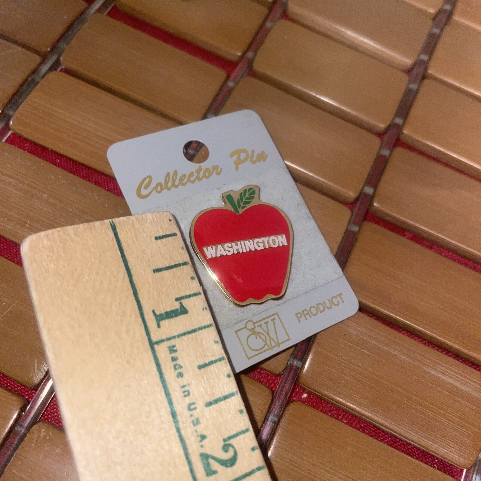 Washington Pin Vintage Brass Hat Pin Lapel Pin - Estate Find | eBay