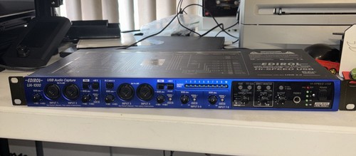 roland edirol ua-1000 8-channel usb rack audio interface Working | eBay