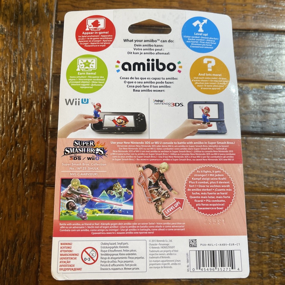 Nintendo Super Smash Bros. Shulk amiibo 885165165517| eBay
