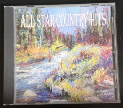 All Star Country Hits Audio Music CD Disc 1995 CEMA Special Markets ...