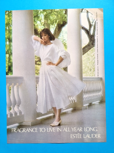 Magazine Print AD -2 Page Pretty Lady Fragrance 80s-90s Legs Heels ...