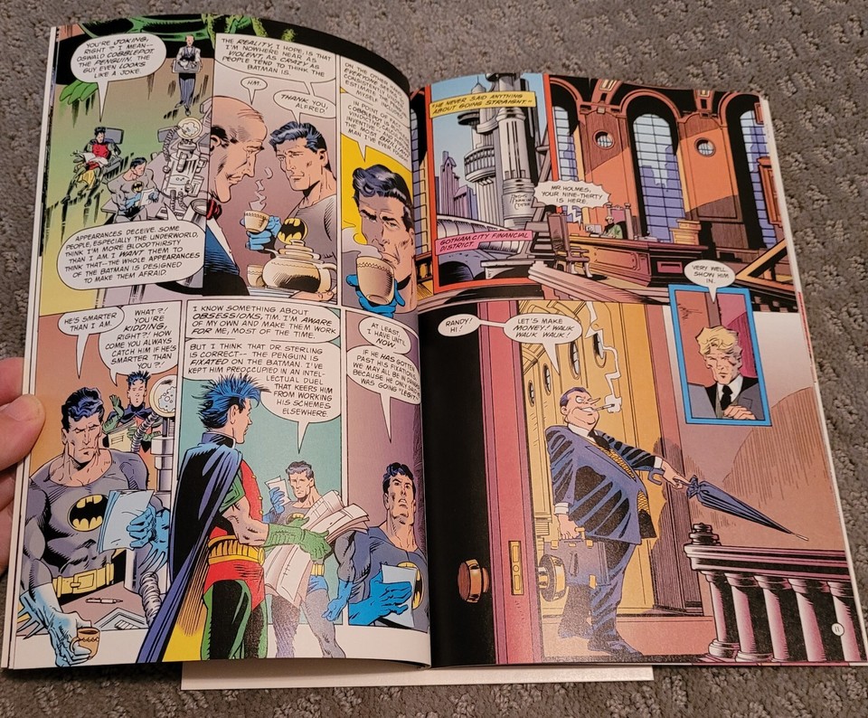 CATWOMAN Defiant & PENGUIN Triumphant Graphic Novels (Lot of 2) DC 1992 ...