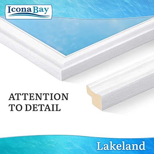 Icona Bay 4x6 (10x15 cm) White Picture Frame, Contemporary Photo Frame ...