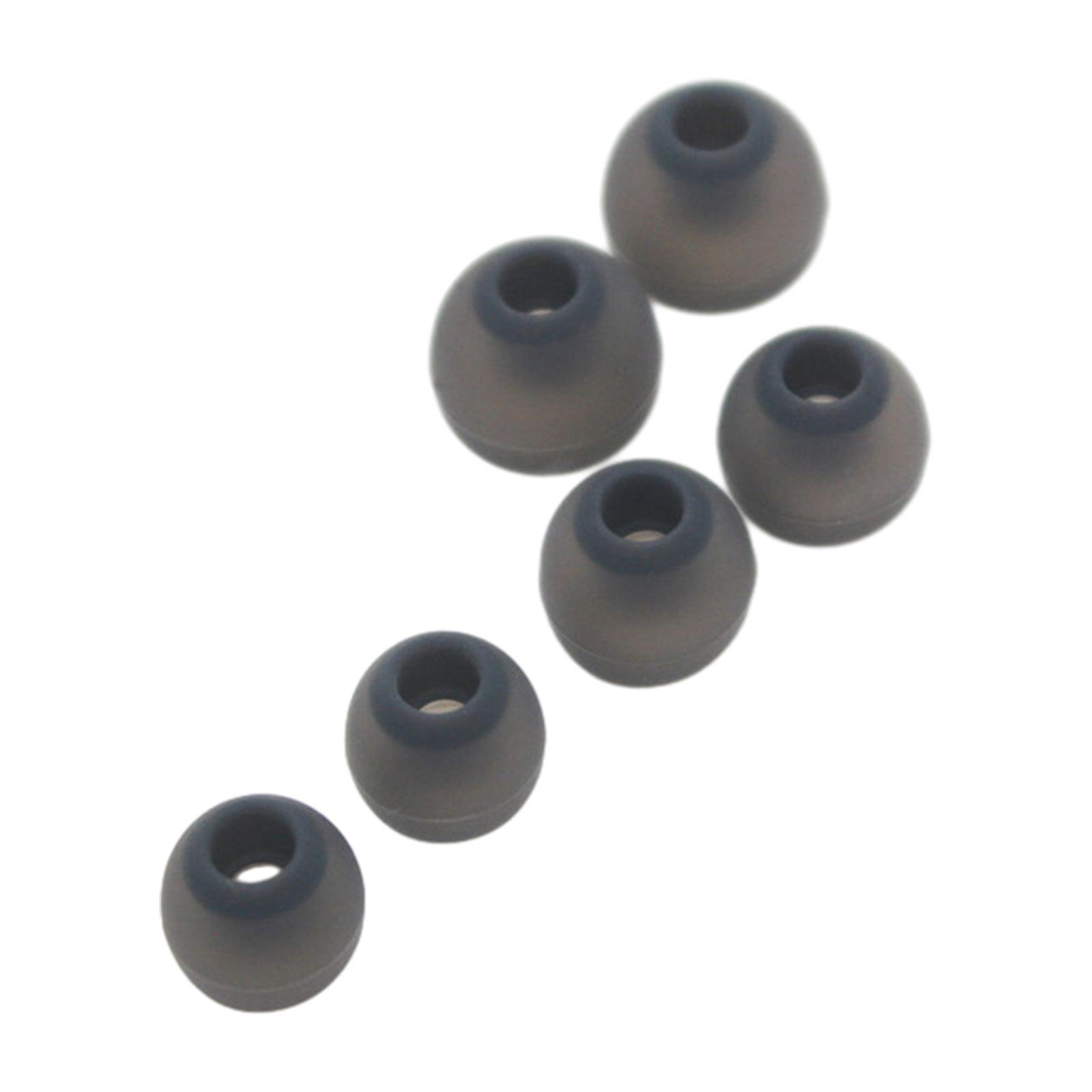 6 Pieces Earbud Caps Silicone Small Medium Large Earphones Earbuds Ear ...