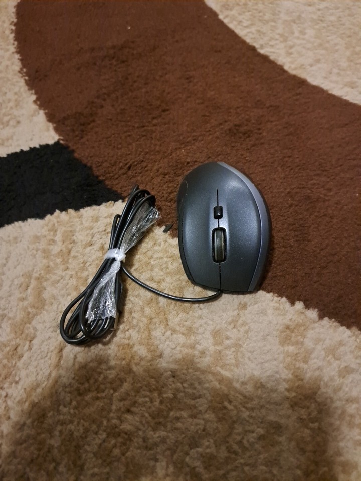 Logitech M-U0007 Performance Laser Wired USB 6-Button Infinite Scroll ...