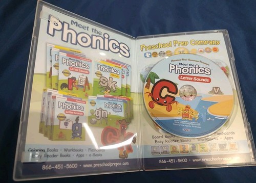 Meet the Phonics Letter Sounds DVD Preschool Prep Teaching 184582000495 ...