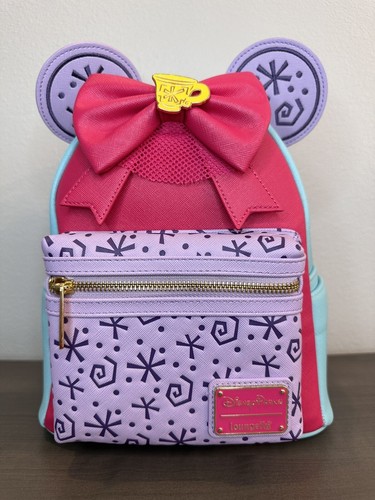 Disney Loungefly Minnie Mouse Main Attraction Tea Cup Backpack NEW WITH ...