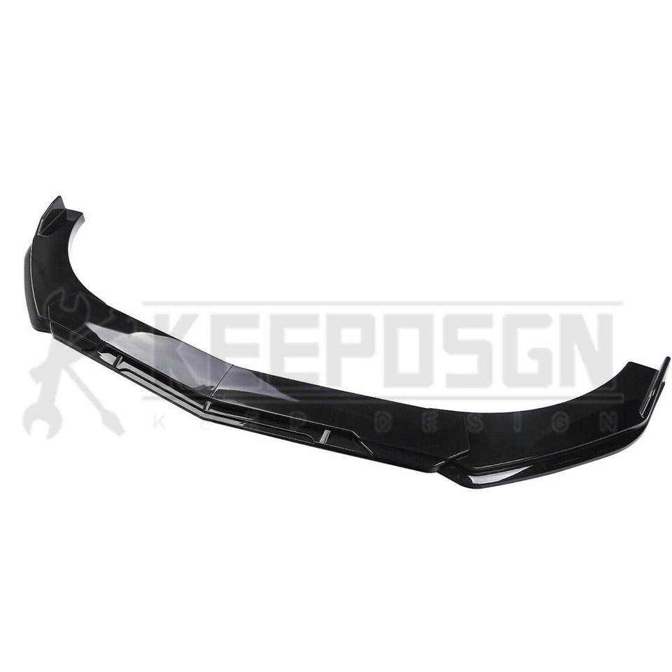 For Subaru Forester XT STI SF5 Glossy Front Bumper Lip Splitter Body ...