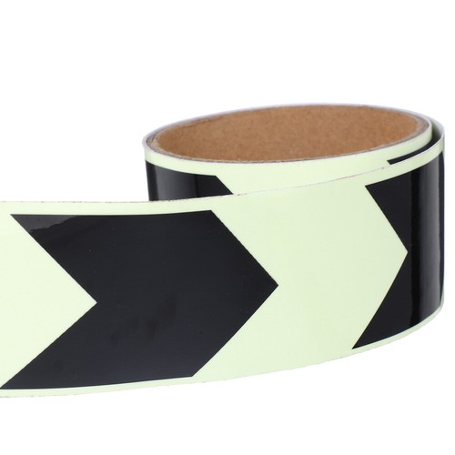 Luminous Guide Tape Arrow Stickers for Indicating Caution Safety | eBay