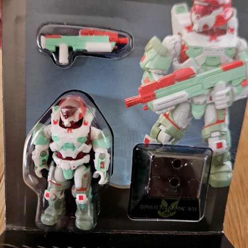 MEGA Construx Halo Universe S18 Micro Action Figure SPARTAN MK VII (22 ...