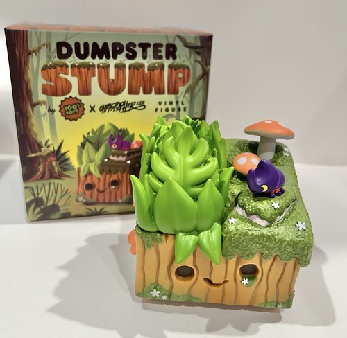 100% Soft Dumpster Stump Christopher Lee DCON Exclusive Art Vinyl ...