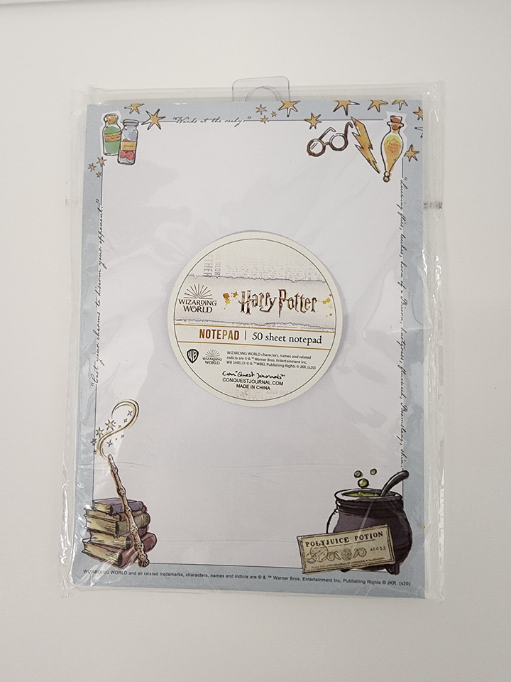 Conquest Journals Harry Potter 5"x7" Notepad, 50 Sheets, Quality ...