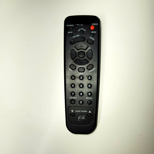 EchoStar Dish Network IR Remote Control 123475322-AA - Black | eBay