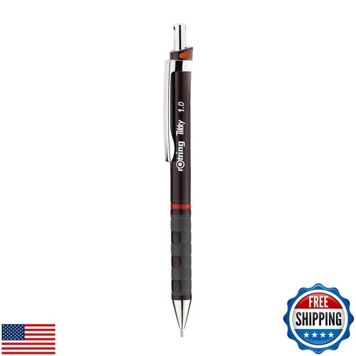 Rotring Tikky Mechanical Pencil, 1.0 mm, Burgundy (1904693) | eBay