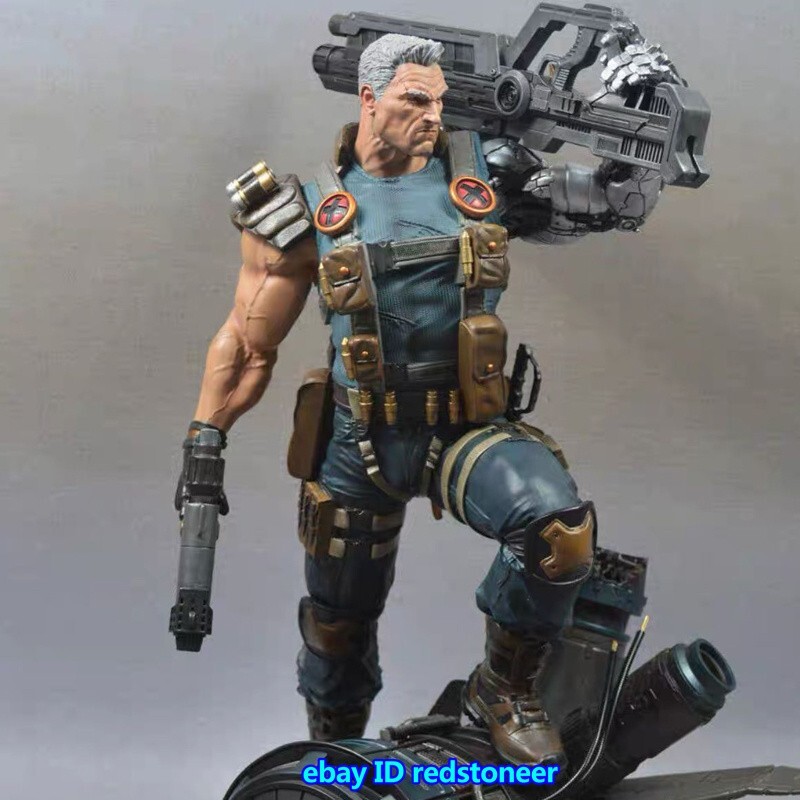 XM Studios Cable Art Scale 1/4 The Uncanny X-Men Statue Action Figures ...