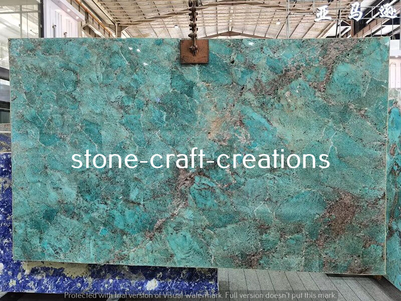 Amazonite Countertop,Granite Stone Slab For Countertops, Amazonite ...