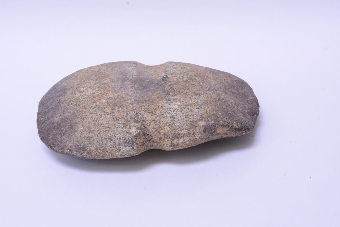 Ancient Very Large full groove double ended Axe head; Early Man. | eBay