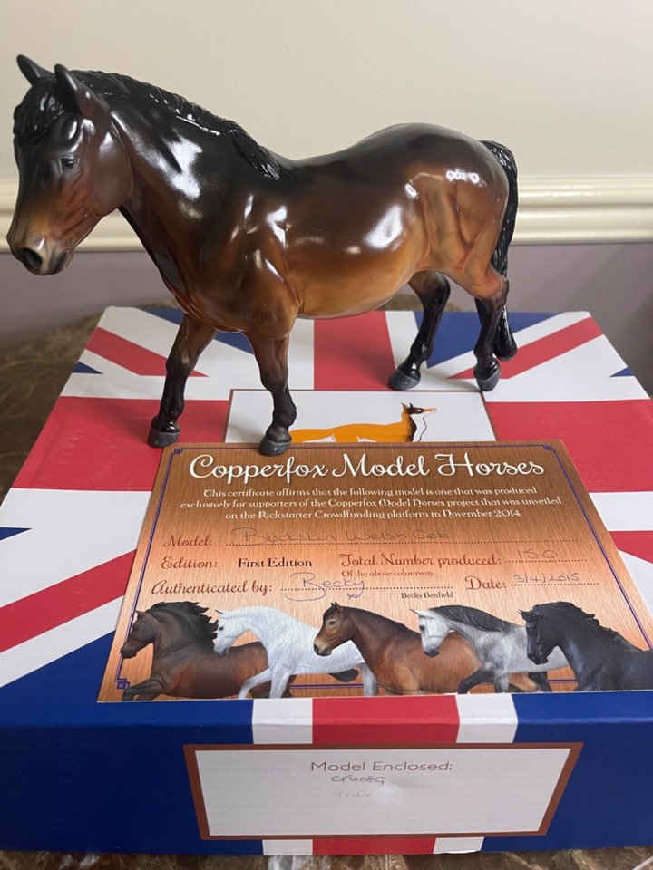 Copperfox Glossy "Trifle" Exmoor Pony Model Horse like Breyer/Peter Stone | eBay