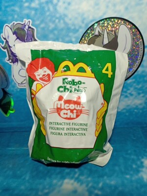 2001 McDonald's Happy Meal Toy, Robo-Chi Pets # 4 Meow-Chi | eBay